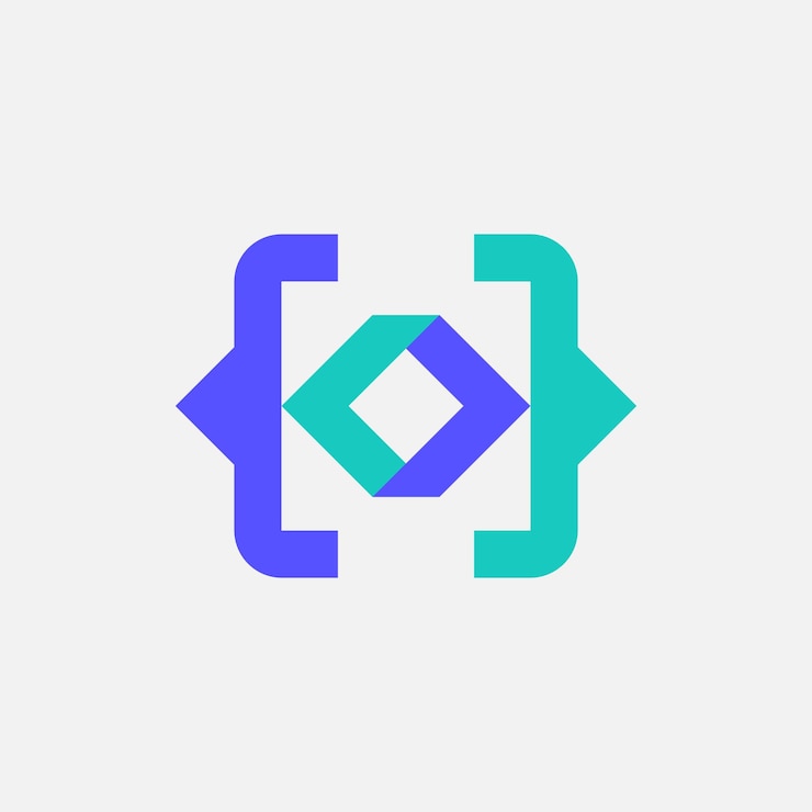 Premium Vector Programming Code Logo Modern Coding Logo Web Desaign Logo
