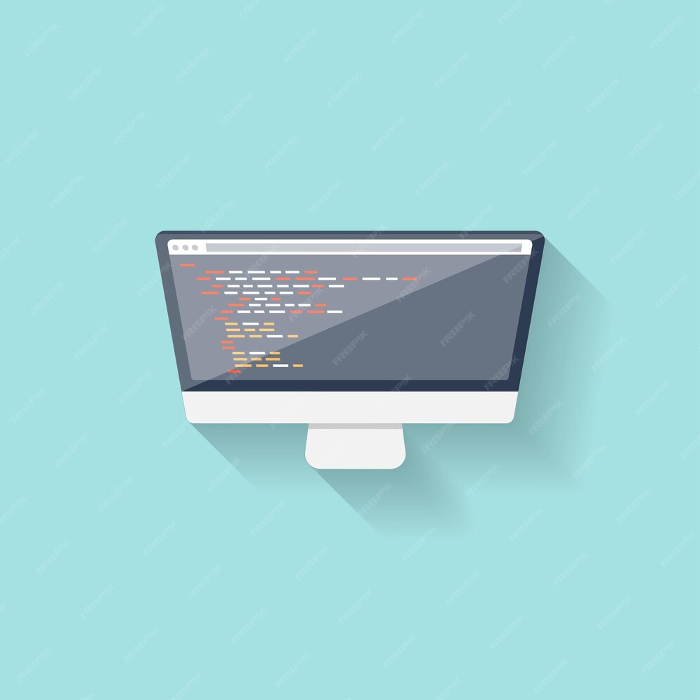 Premium Vector | Programming and coding online flat style web courses internet ui design app ...