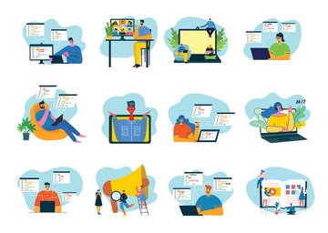 Premium Vector | Programming and coding, website development, web design.