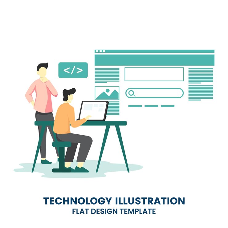 Premium Vector Programming Engineering Programmer Or Developer Create