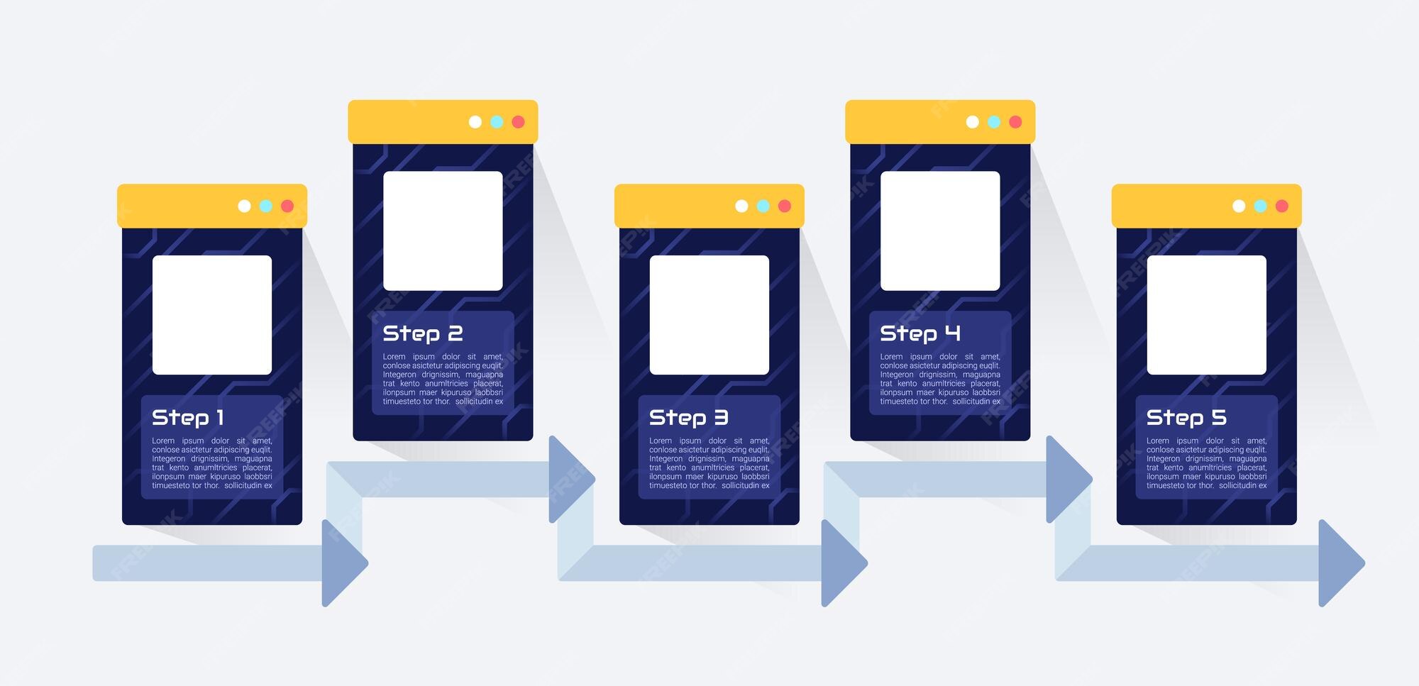 Premium Vector | Programming infographic chart design template abstract ...