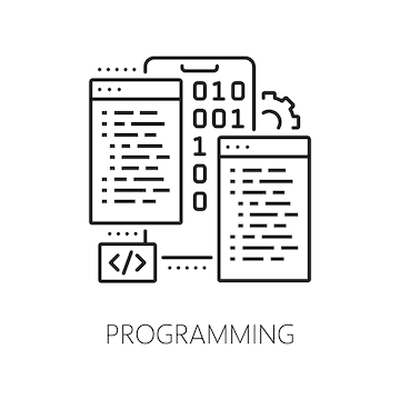 Premium Vector | Programming web app develop and optimization icon for ...