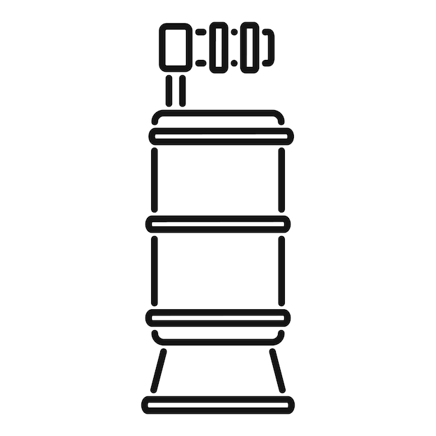 Premium Vector | Pump icon outline vector water motor engine system Premium Vector | Pump icon outline vector water motor engine system