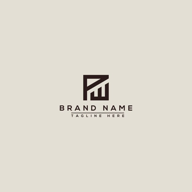 Premium Vector Pw Logo Design Template Vector Graphic Branding Element