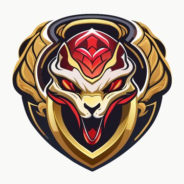 Premium Vector | A python logo on a white background python ...