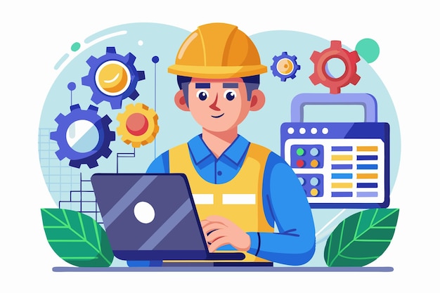 A QA engineer focuses on software testing while using a laptop ... A QA engineer focuses on software testing while using a laptop ...