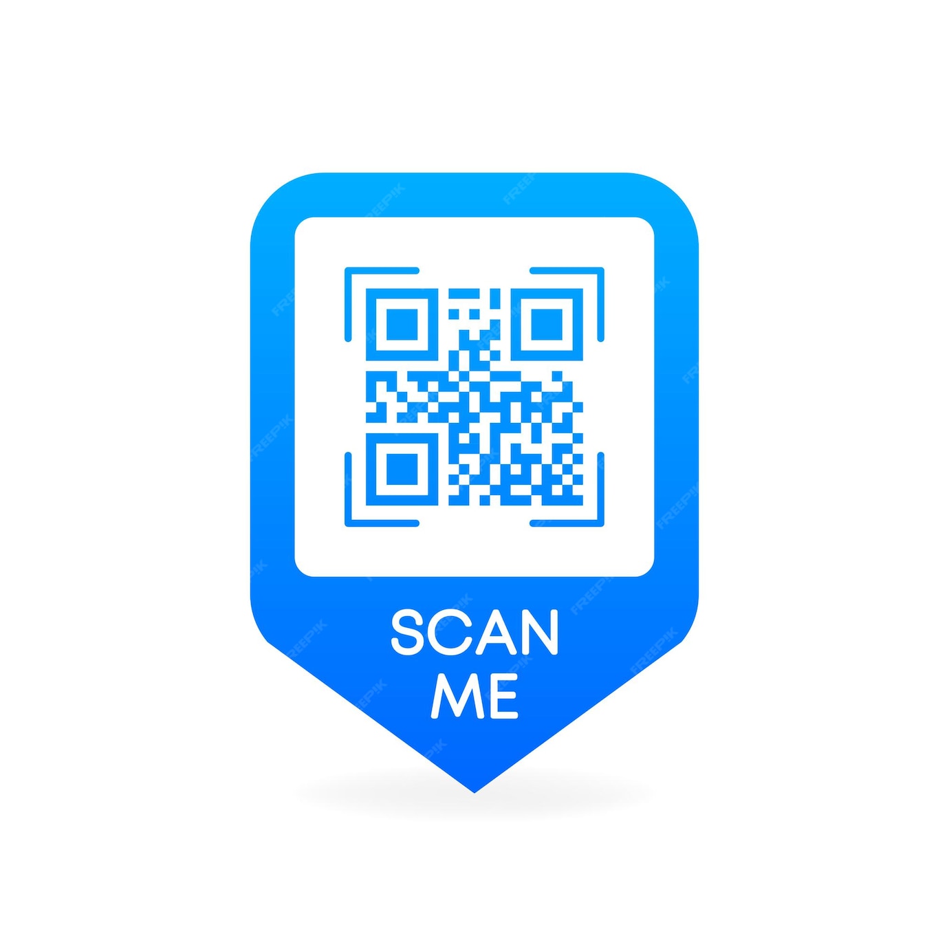 스마트폰용 Qr 코드 스캔 모바일 앱 및 결제를 위한 Qr 코드입니다 Qr 코드 프레임 벡터 템플릿 마커 포인트 벡터