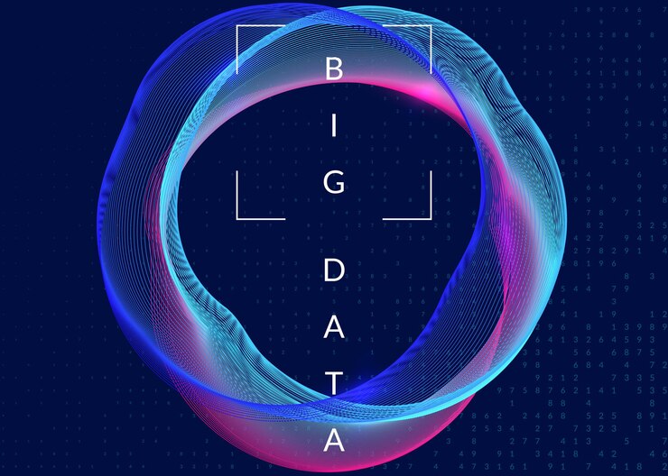 Premium Vector | Quantum computing background. technology for big data ...