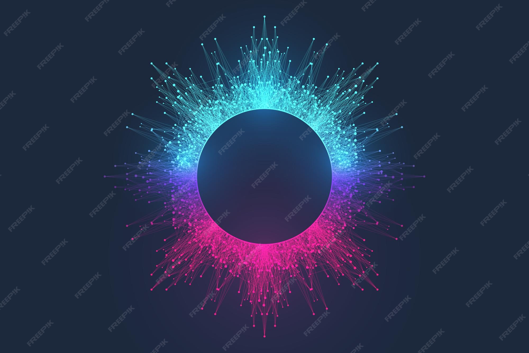 Premium Vector Quantum Computing Concept Deep Learning Artificial
