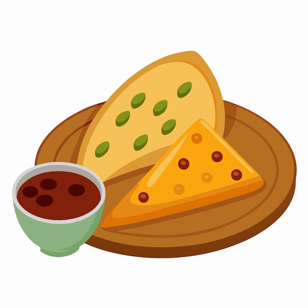 Quesadilla illustration vector | Premium AI-generated vector Quesadilla illustration vector | Premium AI-generated vector