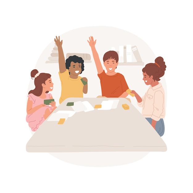 Premium Vector | Quiz game isolated cartoon vector illustration Premium Vector | Quiz game isolated cartoon vector illustration