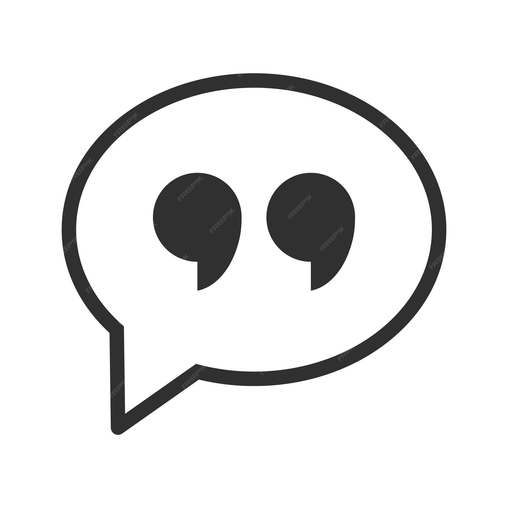Premium Vector | Quote mark icon symbol vector illustration quote mark sign Premium Vector | Quote mark icon symbol vector illustration quote mark sign
