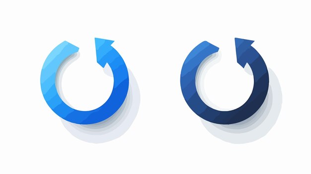 Radial Arrows Icon for Increase and Decrease Vector Illustration | Premium AI-generated vector