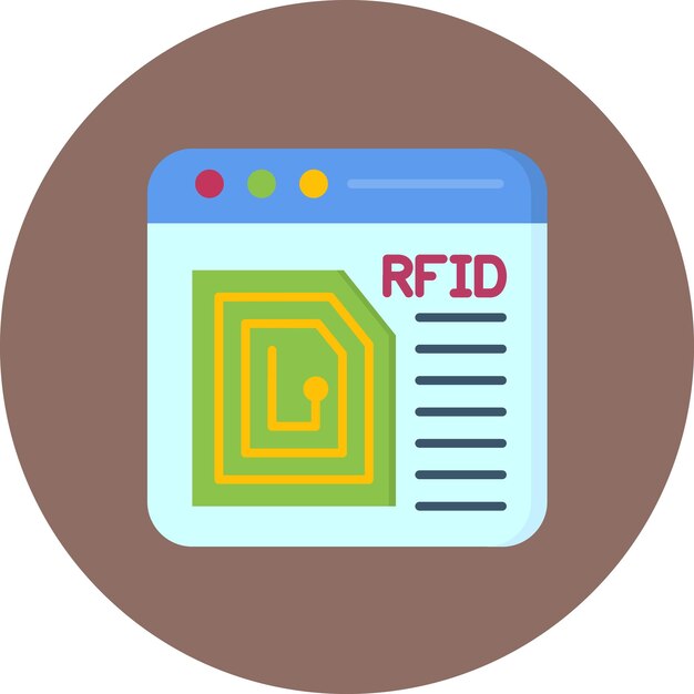 Premium Vector | Radio Frequency Identification Flat Illustration Premium Vector | Radio Frequency Identification Flat Illustration
