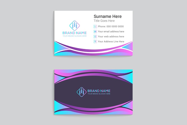 Premium Vector | Real estate house business card design Premium Vector | Real estate house business card design