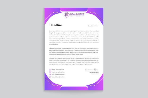 Premium Vector | Real estate house property letterhead template design Premium Vector | Real estate house property letterhead template design
