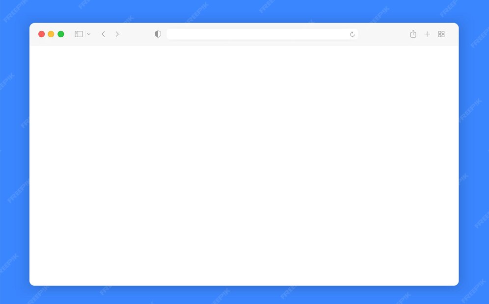 Premium Vector | Realistic search engine web browser window template ...