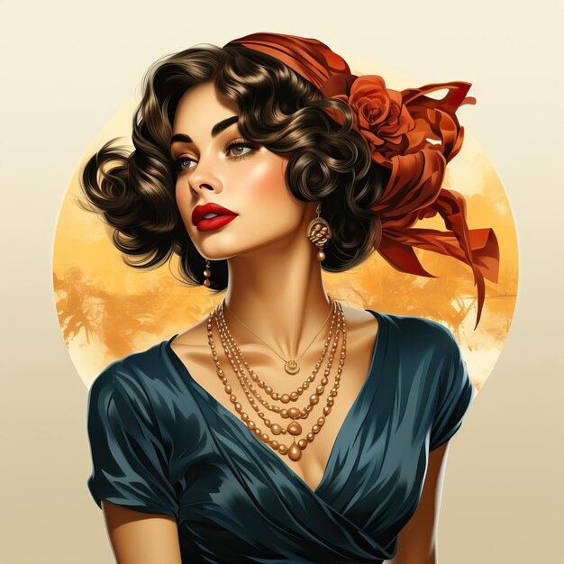 Premium Vector | Realistic Vector Roaring Twenties Vector On White ... Premium Vector | Realistic Vector Roaring Twenties Vector On White ...