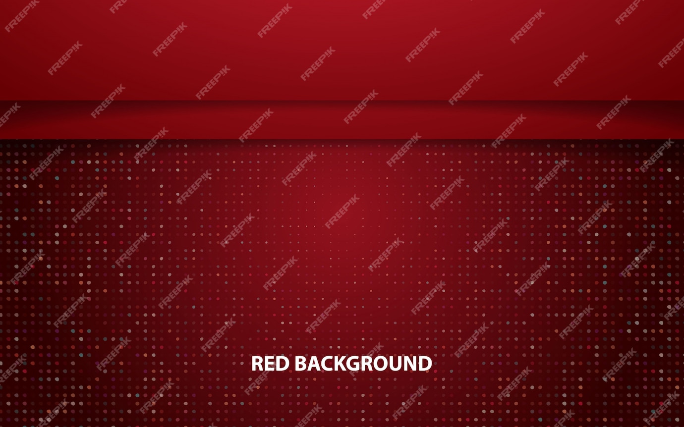 Premium Vector | Red abstract overlap horizontal layer vector background Premium Vector | Red abstract overlap horizontal layer vector background