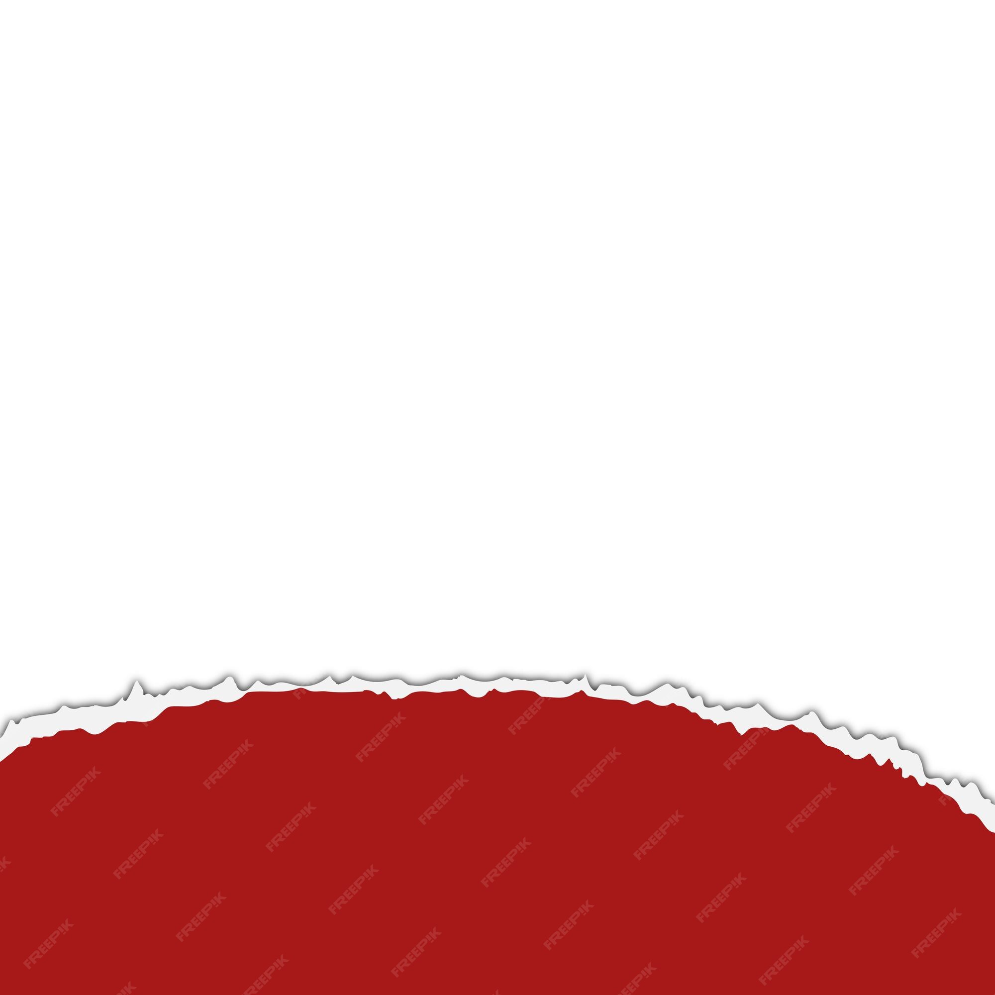 Premium Vector | Red And White Torn Paper Cut Premium Vector | Red And White Torn Paper Cut