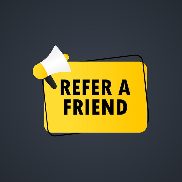 Premium Vector | Refer a friend icon Premium Vector | Refer a friend icon