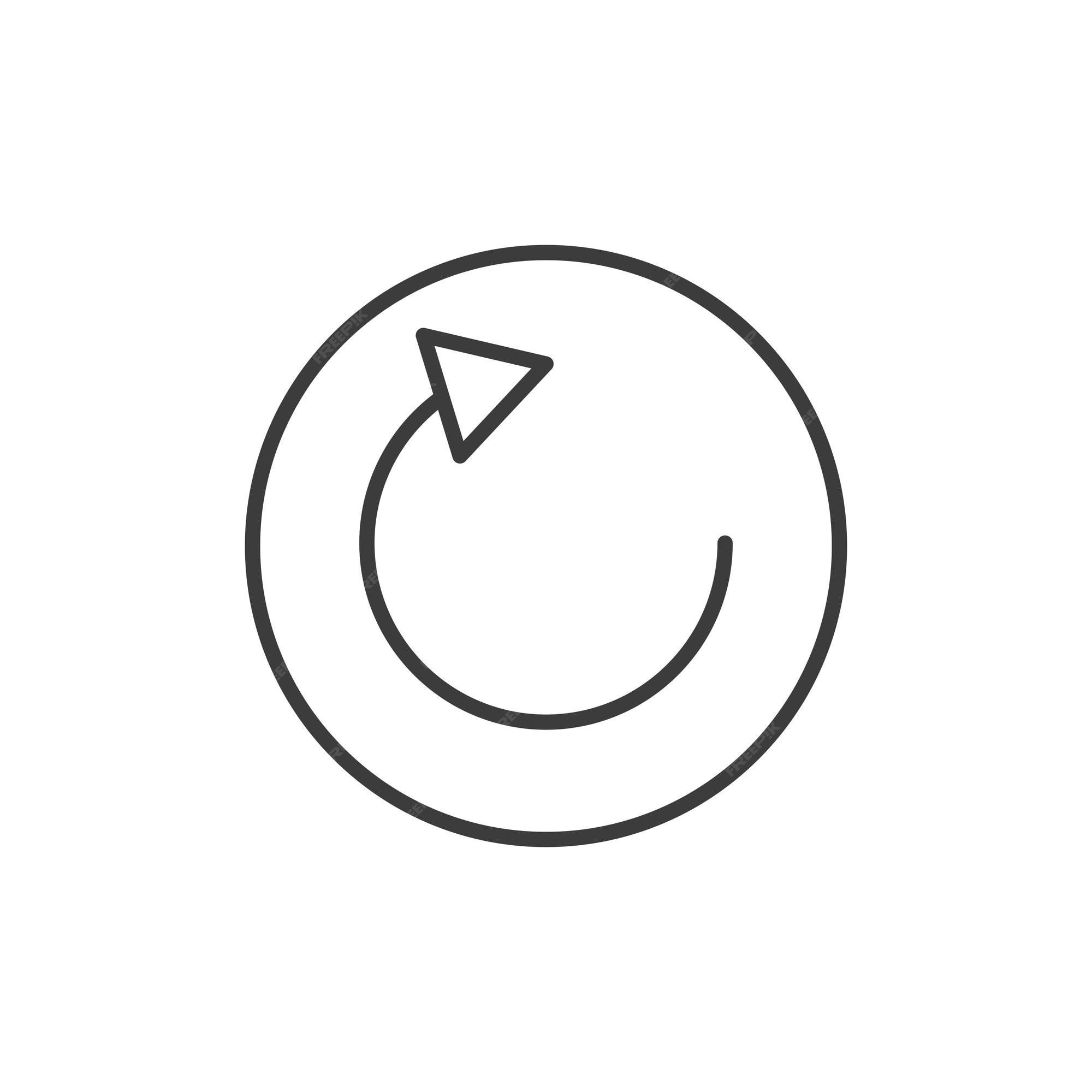 Premium Vector | Refresh icon set rotation arrow vector symbol repeat reload or redo sign web ...