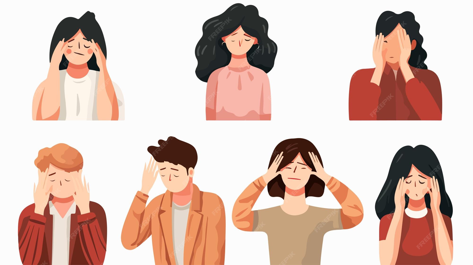 Regret and Embarrassment in Vector Illustration | Premium AI-generated ... Regret and Embarrassment in Vector Illustration | Premium AI-generated ...