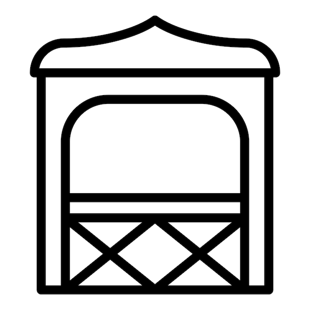 Premium Vector | Restaurant gazebo icon outline vector pergola house ... Premium Vector | Restaurant gazebo icon outline vector pergola house ...