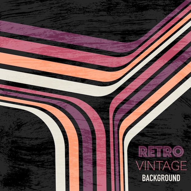 Premium Vector | Retro lines set Premium Vector | Retro lines set