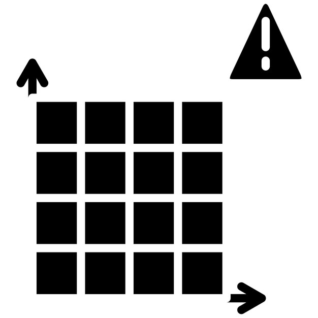 Premium Vector | Risk matrix vector illustration style Premium Vector | Risk matrix vector illustration style