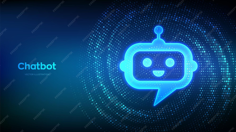 Premium Vector | Robot chatbot head icon chatbot assistant application ...