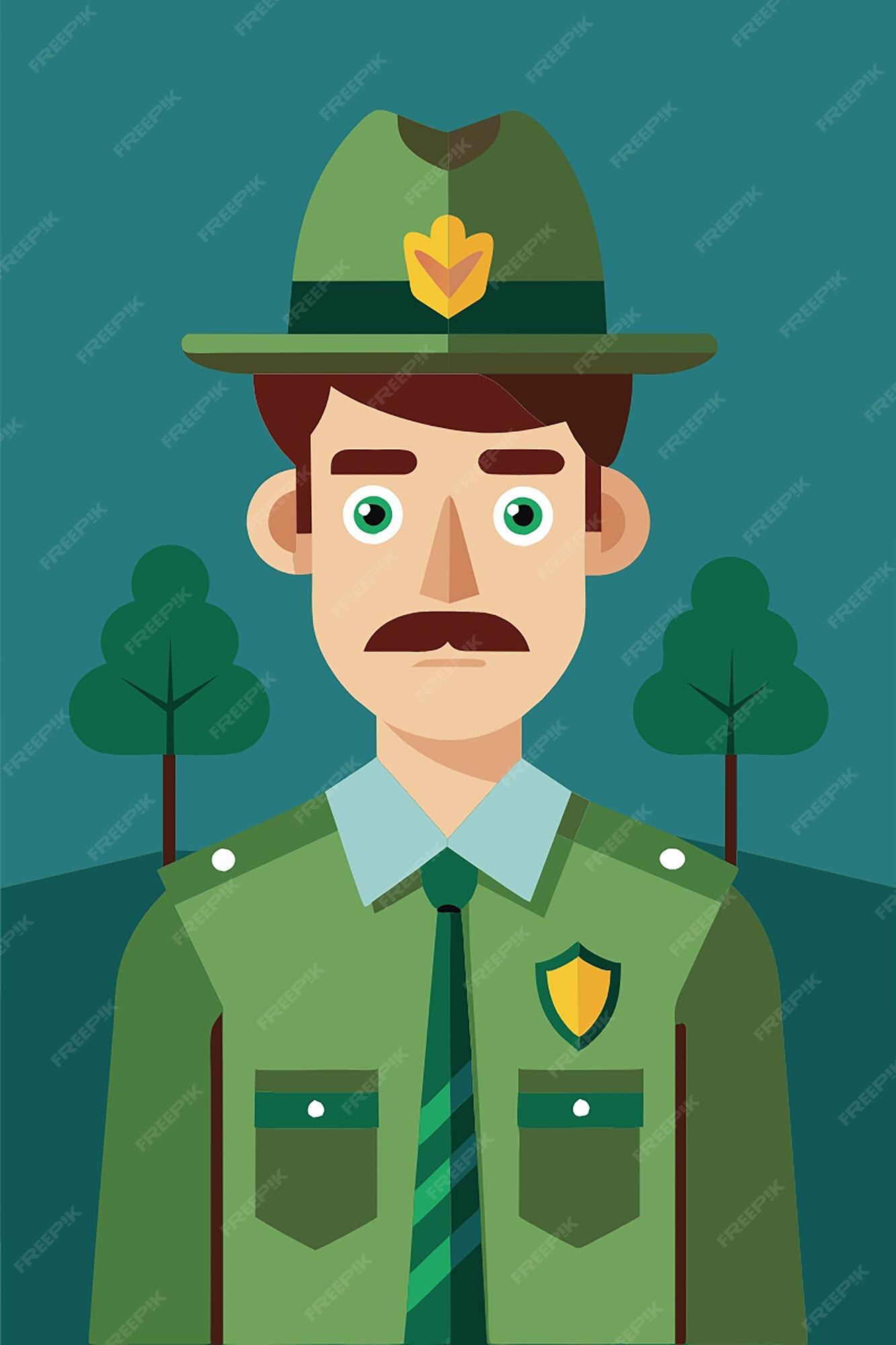 Role And Responsibilities Of A Forest Ranger Explained Premium Ai Generated Vector