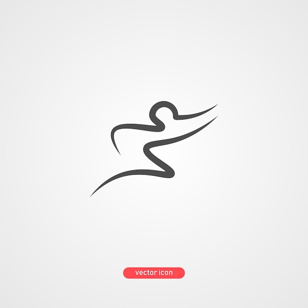Premium Vector | Running_man icon vector illustration Premium Vector | Running_man icon vector illustration