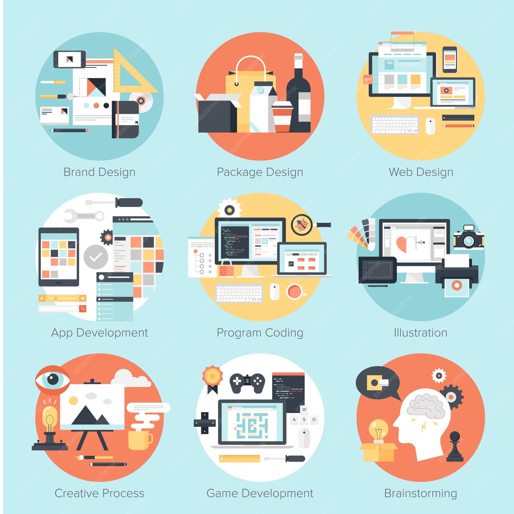 Premium Vector | SAAS concept flat icons set with software as a service ... Premium Vector | SAAS concept flat icons set with software as a service ...