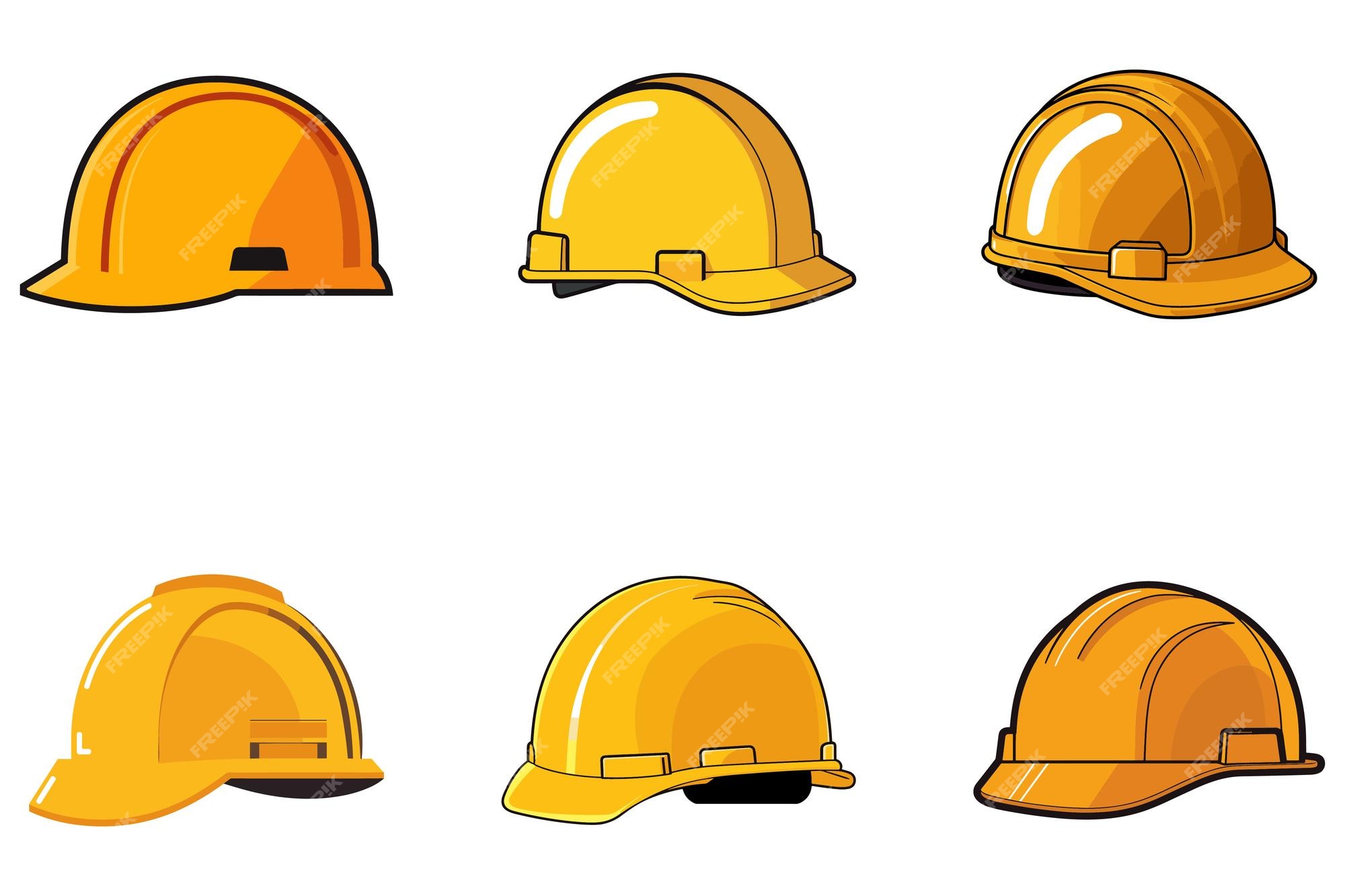 Premium Vector | Safety helmet isolated vector illustration Premium Vector | Safety helmet isolated vector illustration