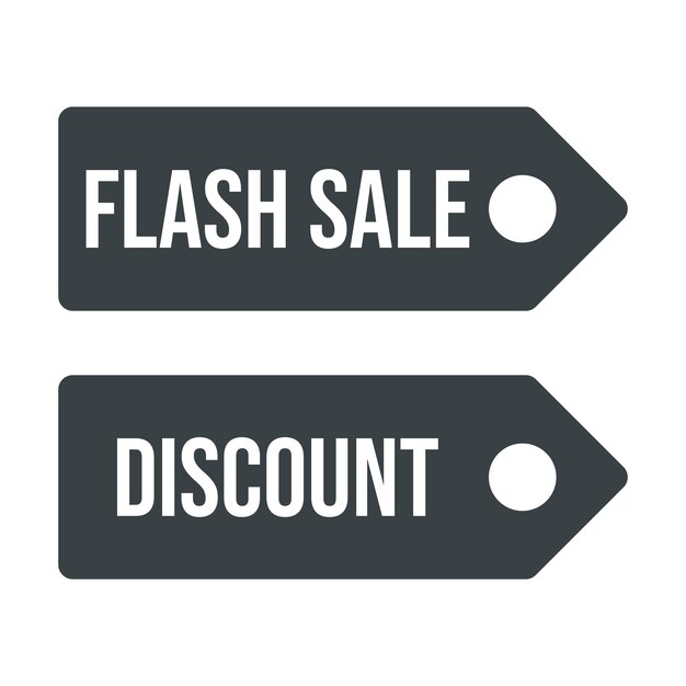 Premium Vector | Sale and discount icon vector Premium Vector | Sale and discount icon vector