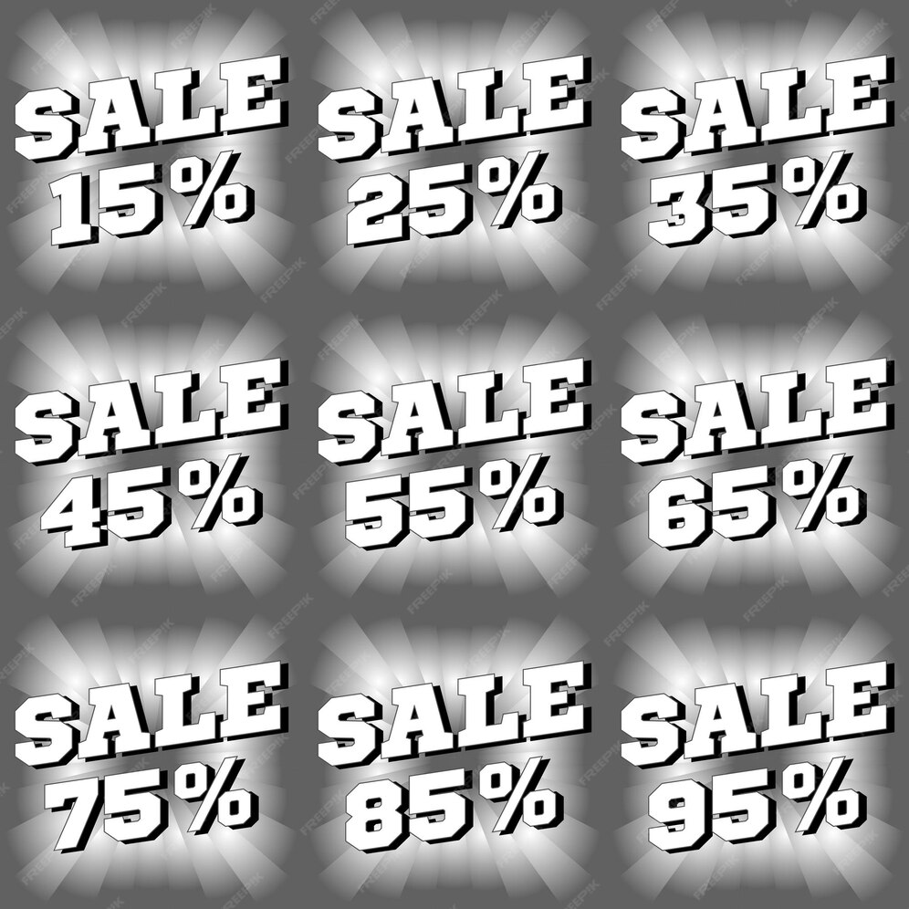 Premium Vector Sale Off Set Vector Illustration