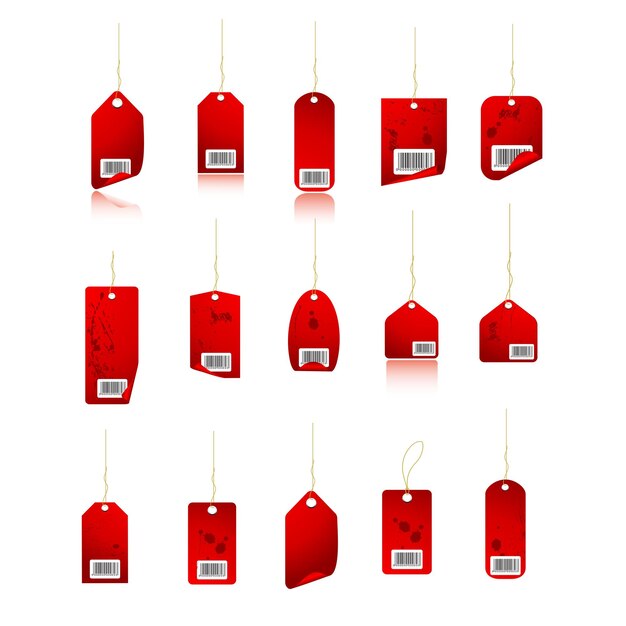 Premium Vector Sale Tag Design Vector Set Collection Vector Illustration
