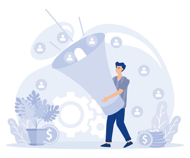 Premium Vector | Sales and SEO digital strategy concept Generating new ... Premium Vector | Sales and SEO digital strategy concept Generating new ...