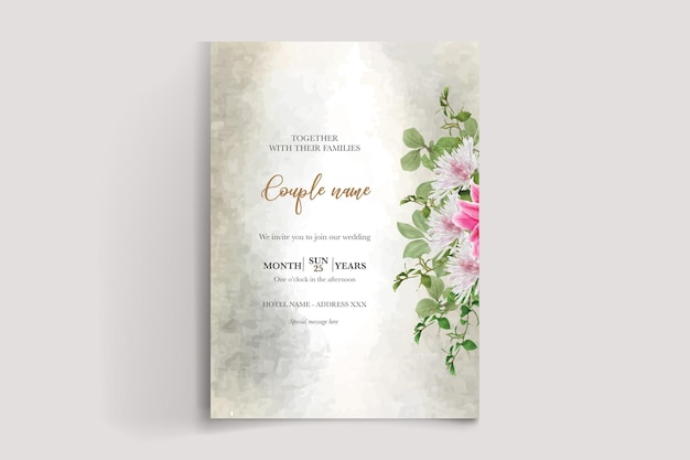 Premium Vector | Save the date invitation templates Premium Vector | Save the date invitation templates