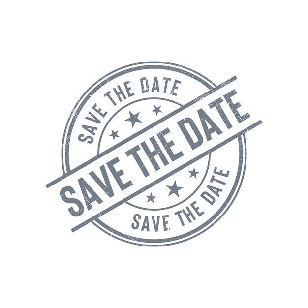 Premium Vector | Save the Date Stamp Grunge Vector Template Premium Vector | Save the Date Stamp Grunge Vector Template