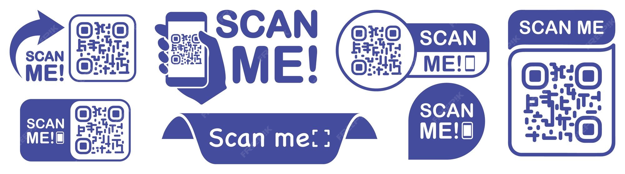 Premium Vector Scan Qr Code Scan Qr Code Flat Icon With Phone Qr Code