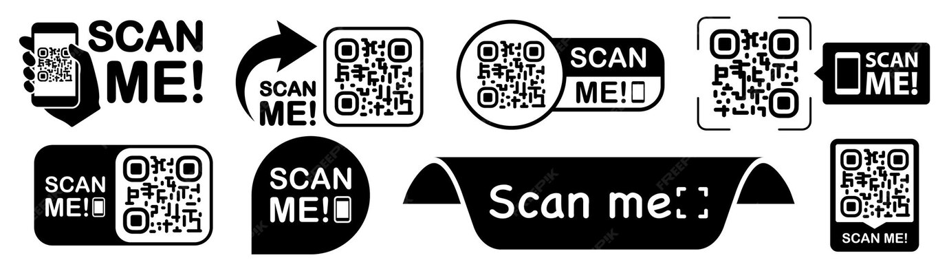 Premium Vector Scan Qr Code Scan Qr Code Flat Icon With Phone Qr Code Template For Mobile App