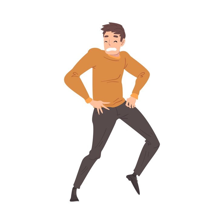Premium Vector | Scared and panicked young man anxiety or panic attack ... Premium Vector | Scared and panicked young man anxiety or panic attack ...