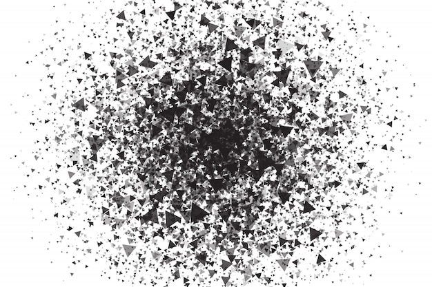 Premium Vector | Scattered abstract black triangular shards grunge ... Premium Vector | Scattered abstract black triangular shards grunge ...