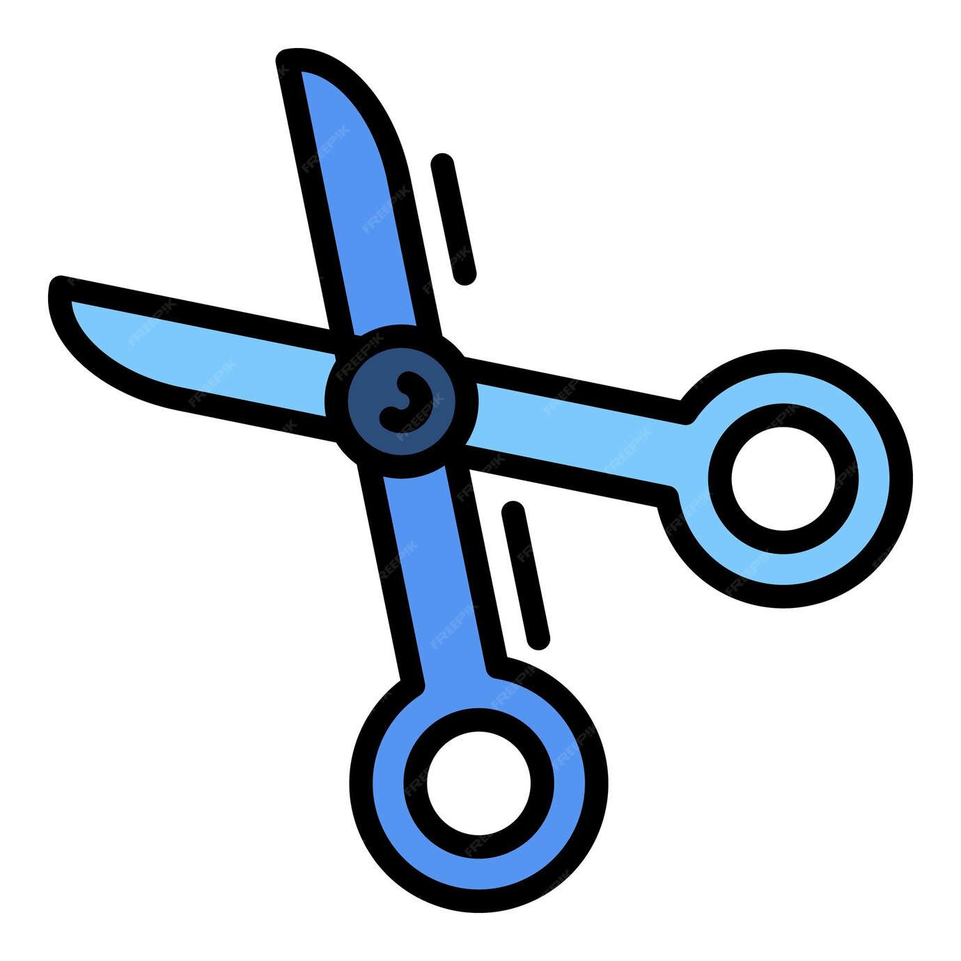 Premium Vector | Scissors icon outline scissors vector icon color flat ... Premium Vector | Scissors icon outline scissors vector icon color flat ...