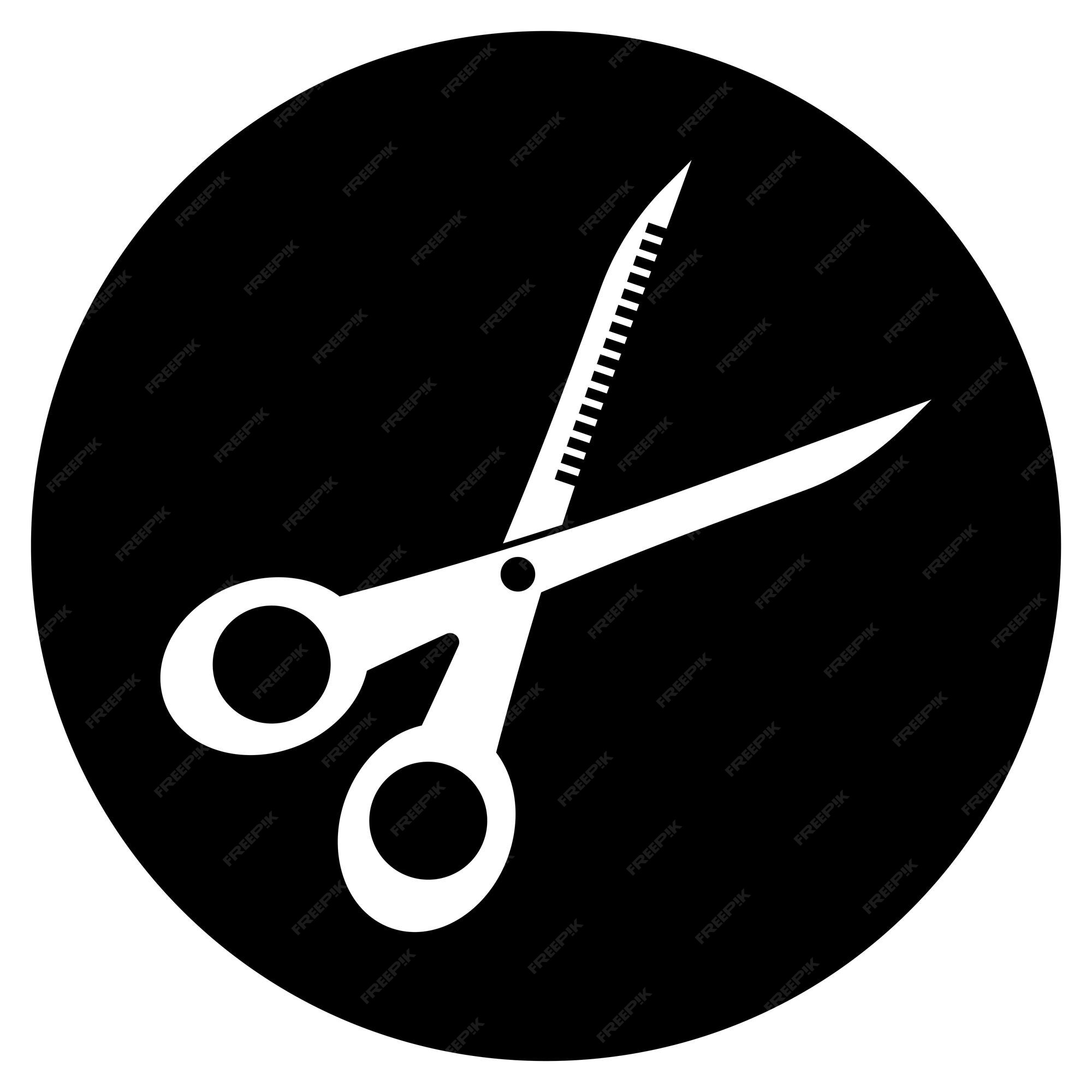 Premium Vector | Scissors icon vector Premium Vector | Scissors icon vector