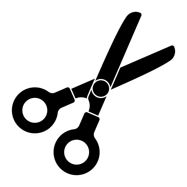 Premium Vector | Scissors Silhouette Style Premium Vector | Scissors Silhouette Style