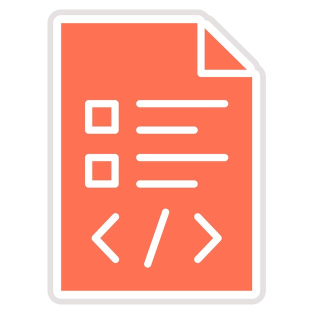Premium Vector | Script Vector Icon Design Illustration Premium Vector | Script Vector Icon Design Illustration