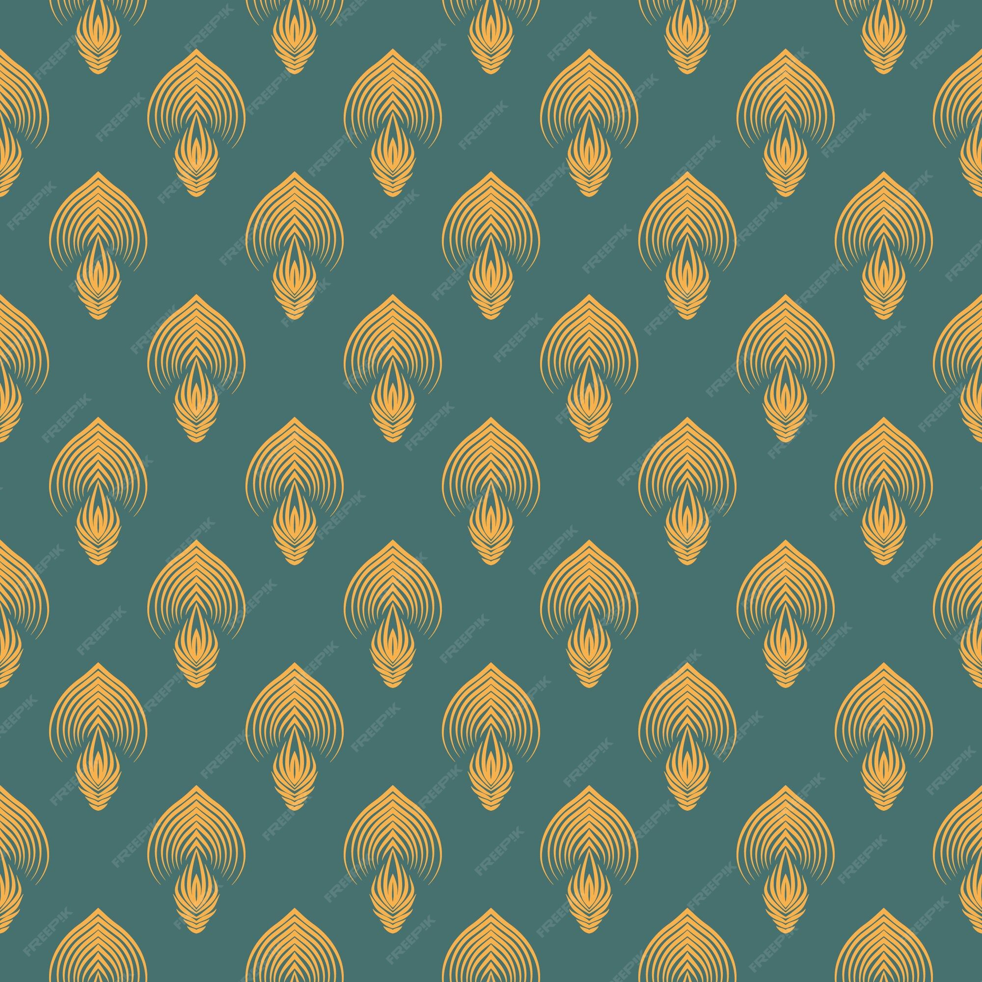 Premium Vector Seamless Abstract Floral Pattern Graphic Modern Pattern